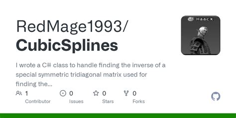 Github Redmage1993cubicsplines I Wrote A C Class To Handle Finding