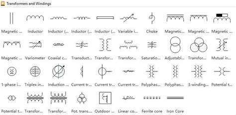 Create Circuit Diagrams With Electrical Transformer Symbols