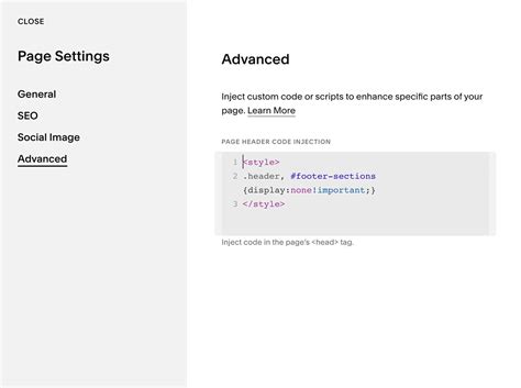 how to create a custom 404 page on squarespace