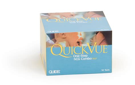 Quidel Pregnancy Hcg Quickvue Combo Cassette Qui20110 Amsco Medical
