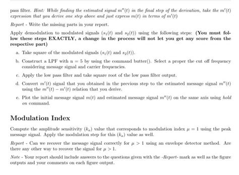 Solved Labwork In This Experiment You Will Modulate A Chegg