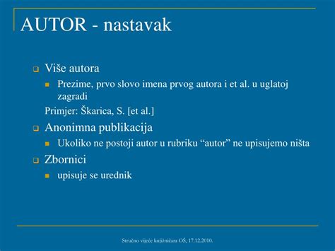 PPT Inventarna knjiga u školskoj knjižnici PowerPoint Presentation ID