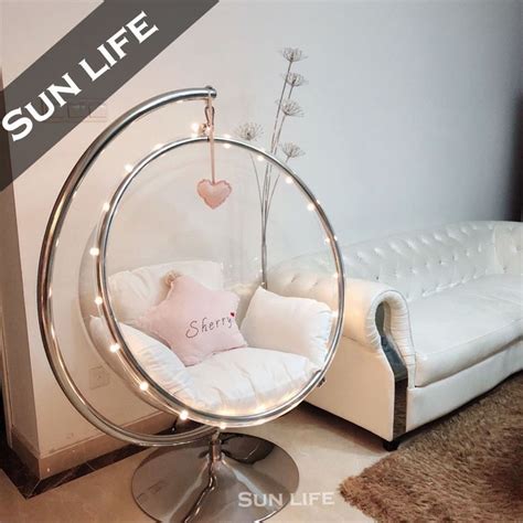 Best Selling Sun Life Indoor Pink Bubble Chair 2018 Bubble Chair For