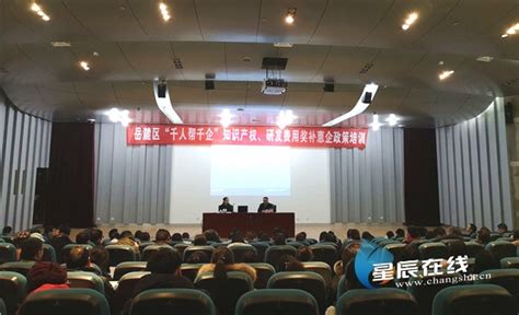 【星辰头条】岳麓区举办“千人帮千企”宣讲会 专家团带来“政策大餐” 星辰头条星辰在线、长沙新闻网新媒体客户端平台