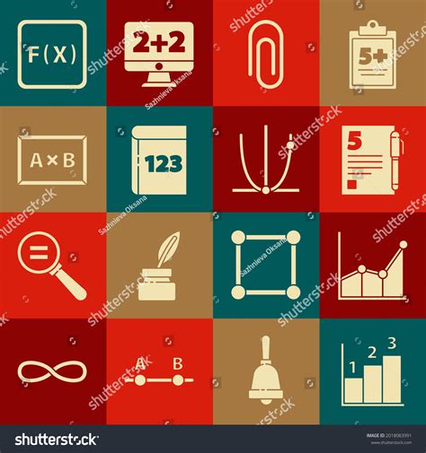 Set Graph Schedule Chart Diagram Test เวกเตอร์สต็อก ปลอดค่าลิขสิทธิ์