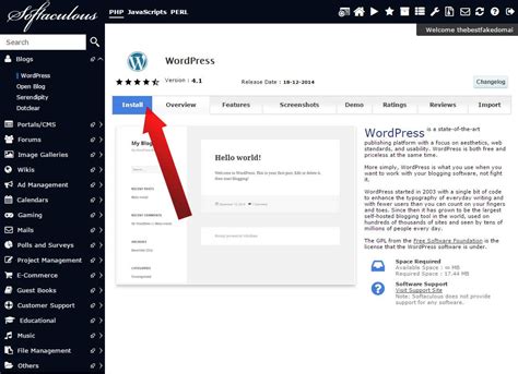 How To Install Wordpress In Cpanel Whm With Softaculous Liquid Web