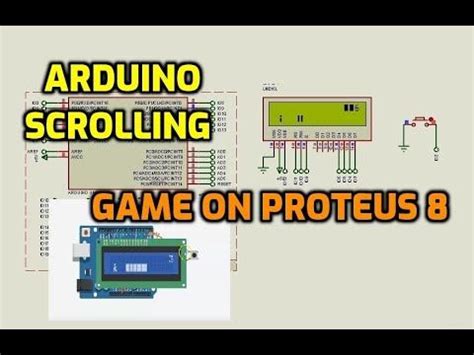 How To Make A Scrolling Game On Arduino Using Proteus Artofit