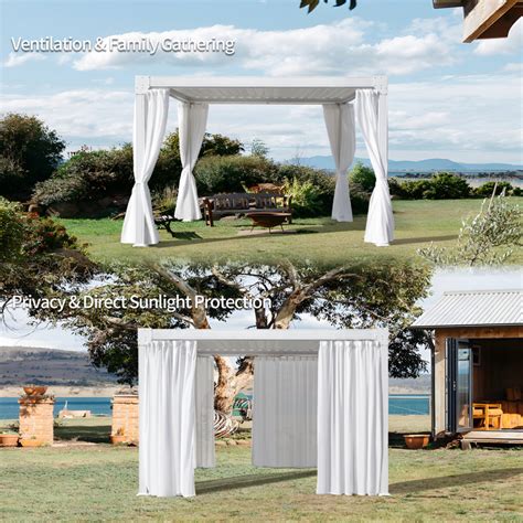 Joyside 10 Ft W X 12 Ft D Adjustable Louvered Roof Aluminum Pergola