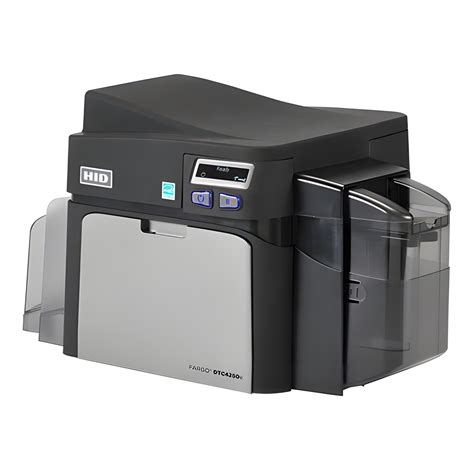52108 Hid Global Dtc4250e Dual Sided Id Card Printer Omnikey Cardman