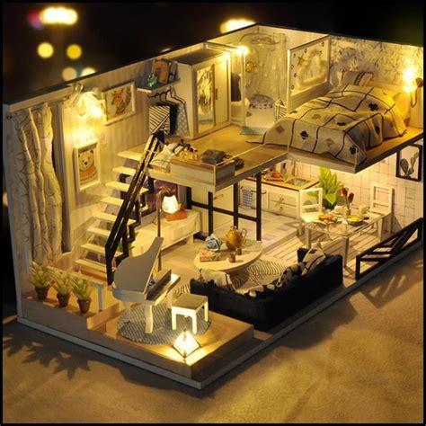 архитектурная модель Diy Mini House купить с доставкой по выгодным