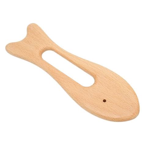 Drfeify outil Gua Sha en bois Planche à gratter en bois réduire la