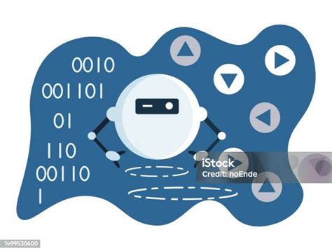 Robot Algorithm Stock Illustration Download Image Now Analyzing