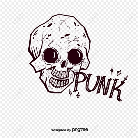 만화 해골 일러스트 벡터 티셔츠 두개골 파티 Png 일러스트 무료 다운로드 Lovepik