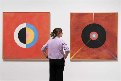 3 Hilma Af Klint And Piet Mondrian Installation View At Tate Modern