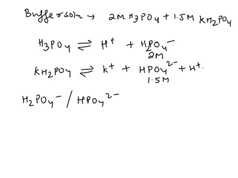 solved calculate the ph of a buffer solution that is 2 00 m in