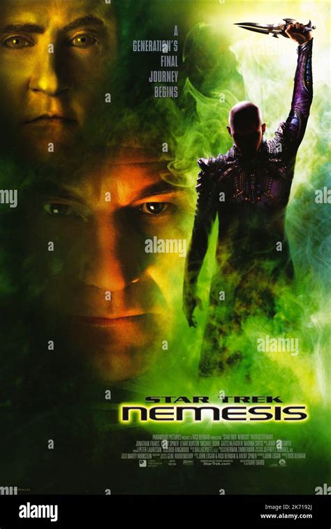 BRENT SPINER PATRICK STEWART TOM HARDY STAR TREK NEMESIS 2002