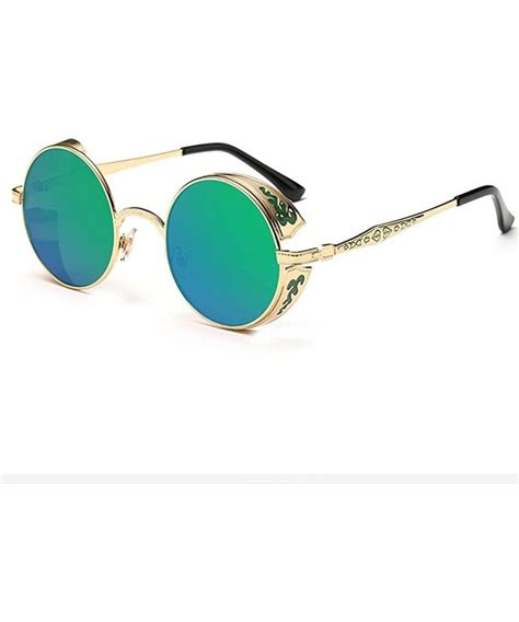 Trendy Round Sunglasses For Men Women Unisex Vintage Sunglasses