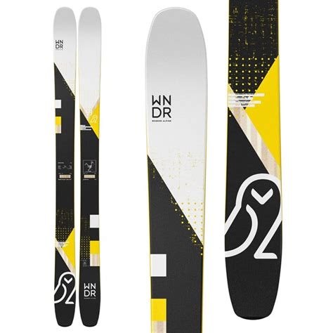 WNDR Alpine Intention 110 Reverse Camber Skis 2021 Evo