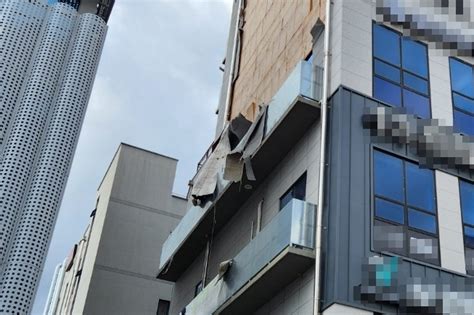 외벽 떨어지고 차량 파손도대전·충남 강풍피해 잇따라
