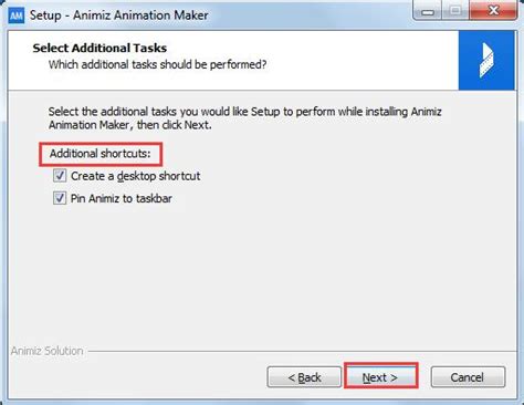 how to install animiz animiz