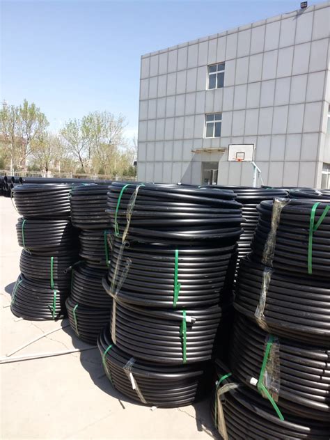 HDPE Plastic Water Pipes 100m One Roll For Agricultural Irrigation