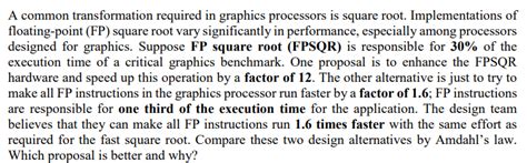 Solved A Common Transformation Required In Graphics