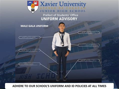 Xavier University Uniform Advisory