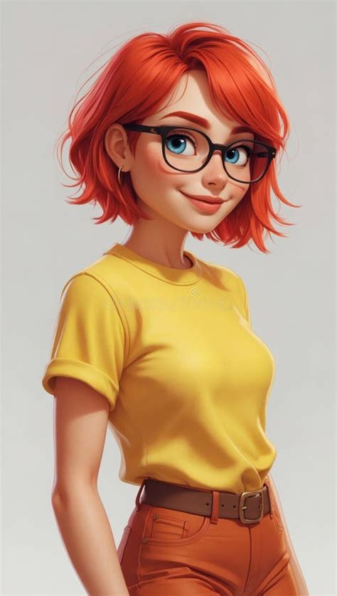 Cartoon Girl Brown Eyes Stock Illustrations 3527 Cartoon Girl Brown