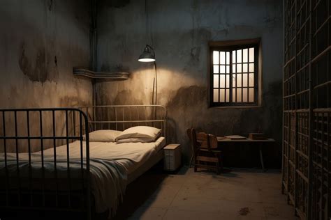 Prison Bed Furniture Chair Free Photo Rawpixel