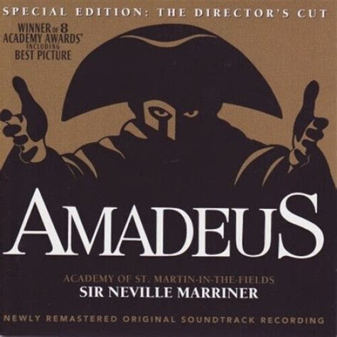Amadeus Director S Cut Special Edition By AMADEUS O S T