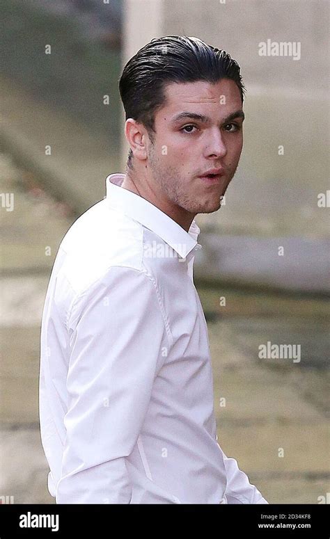 Aidan Warner Arrives At Winchester Crown Court Where He Is Due To Be Sentenced After Pleading