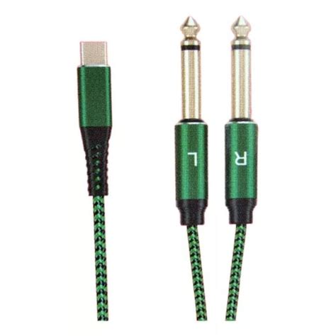 Cabo Auxiliar Áudio Tipo Usb C X P10 Duplo L R Stéreo 1m Shopee Brasil