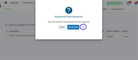 How To Request For Leave Allowance