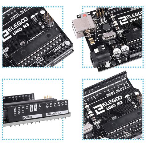 Elegoo Arduino用uno R3コントロールボード Usbケーブル Kimonju