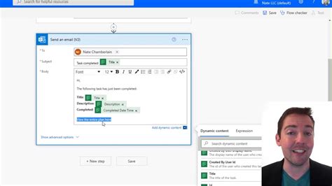 Using Power Automate To Email Upon Planner Task Completion