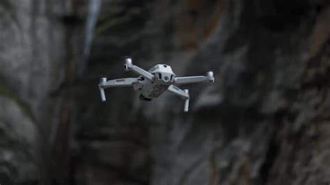 Quadcopter Drone Hovering And Flying Forward Slow Motion Stock Footage
