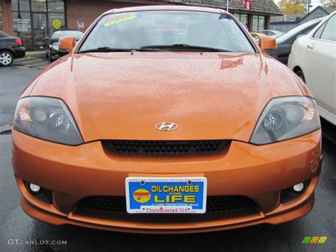 2006 Orange Crush Hyundai Tiburon Se 38690419 Photo 14