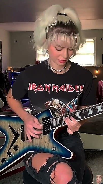 Part 1 Lexi Rose Playing Solo By Metallica Guitar Guitarist