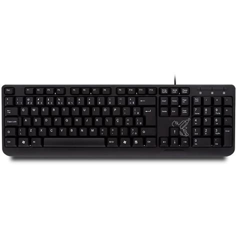 Teclado USB Padrao 107TECLAS ABNT2 Pto Submarino