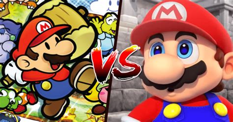 Super Mario RPG Vs Paper Mario Thousand Year Door Which Remake Will Win Game