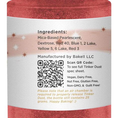What Is The Difference Between Tinker Dust® And Luster Dust Bakell
