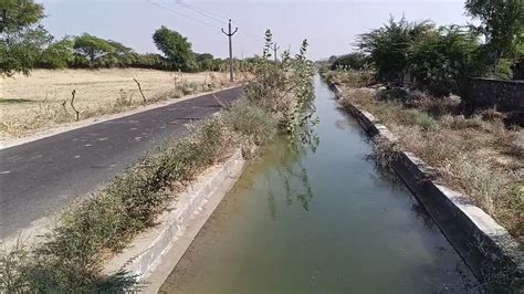 गुडामालानी नगर माईनर नहर ओवरफुल चलने के बावजूद क्यों नही पहुच पा रहा