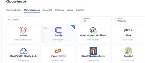 Cách Triển Khai ứng Dụng React Với ứng Dụng Coolify Marketplace Của Vultr