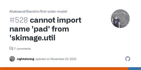 Cannot Import Name Pad From Skimage Util Issue 528