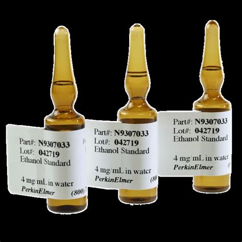 Perkin Elmer Us Llc Headspace Ethanol Test Kit N9307033 Quantity Each