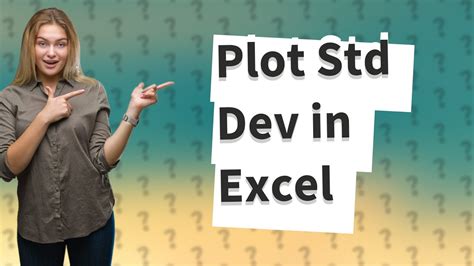 Can Excel Plot Standard Deviation Youtube