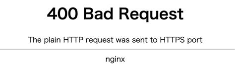 ngrokでThe plain request was sent to HTTPS port となったNginx プログラミング実践