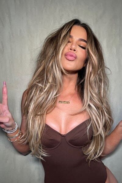 Khloe Kardashian Instagram Hair