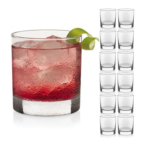 Libbey 917cd Heavy Base 11 Oz Rocks Glasses Set Set Of 12 Cocktail