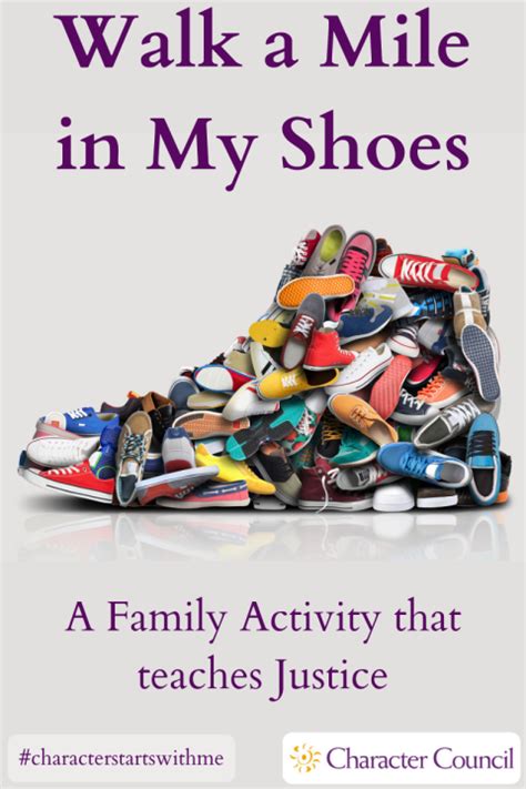 Walk A Mile In My Shoes Character Council